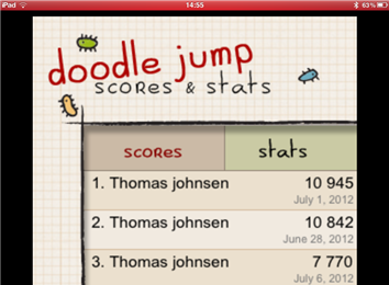 Highest Score In "Doodle Jump" | World Record | Lasse
