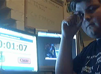 Longest Time To Keep One Eye Open Without Blinking | World Record ...