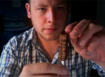 Tallest Penny Tower Stacked On A Handheld AA Battery | World Record ...