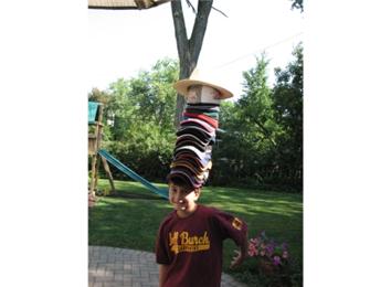 Most Hats Worn At Once | World Record | Mick Flannery