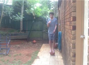 Longest Time Standing On A Basketball | World Record | Demythrate