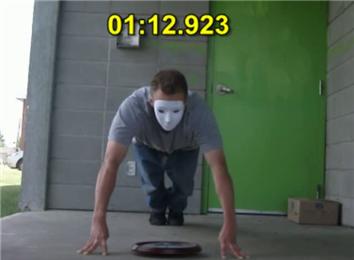 Longest Eight-Finger Plank | World Record | Darryl Learie