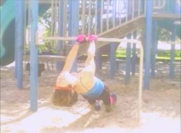 Most Close Grip Inverted Rows | World Record | Alicia Weber