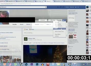 Fastest Time To Poke 10 Friends On Facebook | World Record | Kamran Fekri