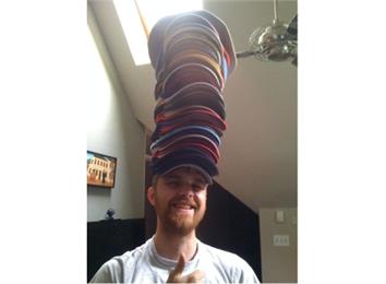 Most Hats Worn At Once | World Record | Scott Reynen