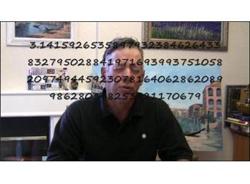 Fastest Time To Say First 100 Digits Of Pi With Eyes Closed | World ...