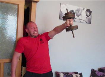 Longest One-Arm Forward Hold Using A 33-Pound Dumbbell | World Record ...