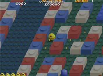 Fastest Time To Complete "Block Town: Round 1" In "Pac-Mania" (Arcade ...