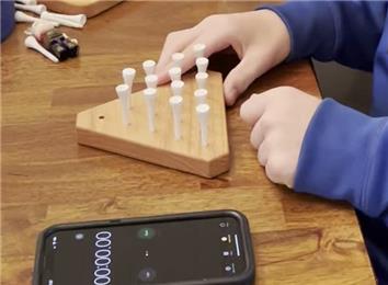 Fastest Time To Solve The Triangle Peg Game | World Record | Stewart ...