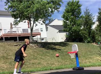Most Left-Handed Bounce Shots Made Into A Little Tikes Basketball Hoop ...