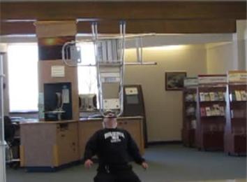 Longest Time To Balance Two Stools On Chin While Kneeling | World ...