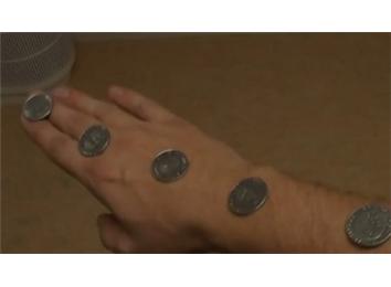 Most Coins Caught Using Overhand Cobra Catches | World Record | Lars ...