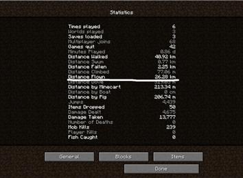 Farthest Distance Flown In "Minecraft" | World Record | Mason Frey