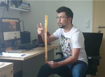 Tallest Dice Tower Stacked On An SD Card Adapter Held Between Two ...