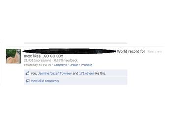 Most "Liked" Facebook Post | World Record | Sam Rance