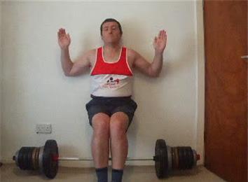 Longest Wall Sit While Holding Elbows At Chest Level | World Record ...