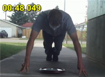 Longest Six-Finger Plank | World Record | Darryl Learie