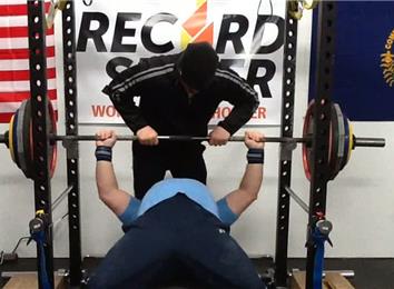 Most Reps Bench Pressing A 385-Pound Barbell (Athlete Under 235 Lbs ...