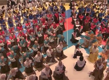 Largest Human Mandala | World Record | Compassionate Service Society