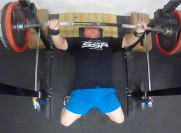 Most Reps Bench Pressing A 395-Pound Barbell (Athlete Over 40 Years Old ...
