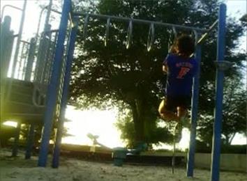 Most Strict Moving Monkey Bar Pull-Ups | World Record | Alicia Weber