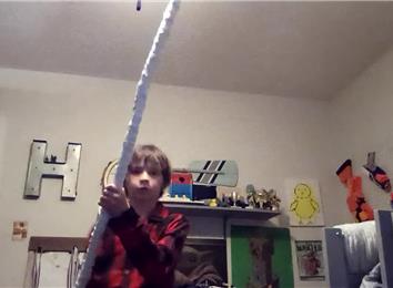 Most Paper Claws Worn On An Index Finger | World Record | Harrison Clint