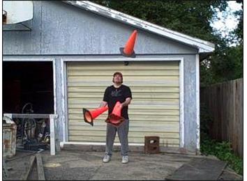 Longest Time Juggling Three Traffic Cones | World Record | Brian Pankey