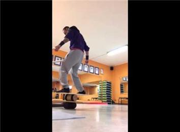 Longest Time Balancing On Top Of Two Balance Boards | World Record ...
