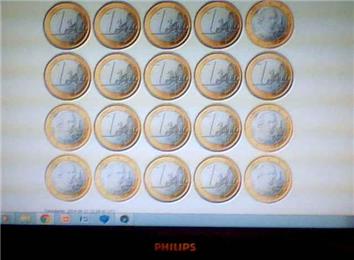 Most Tails Flipped Out Of 20 Virtual Euro Coins In "Coin Flipper ...