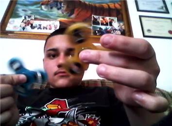 Longest Time Spinning A Fidget Spinner | World Record | Brandon Malpica