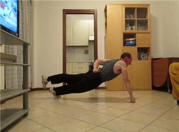 Most Consecutive Ipsilateral One-Fist One-Leg Push-Ups | World Record ...
