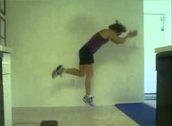 Most One Leg Burpee-Pushups In One Minute | World Record | Alicia Weber