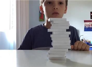 Fastest Time To Stack 15 Dominoes Into A Tower | World Record | Marcus ...