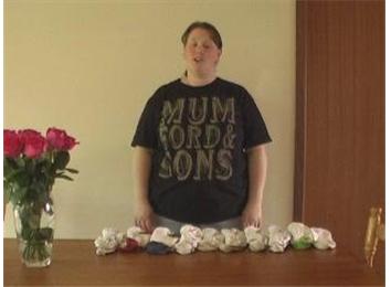 Fastest Time To Ball 10 Pairs Of Socks | World Record | Deb Craig