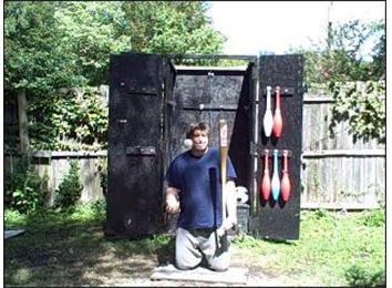 Longest Time To Balance Baseball Bat On Two Fingers While Juggling Two ...