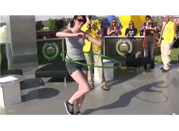 Longest Time Hula-Hooping While Standing On One Leg In A Shower | World ...