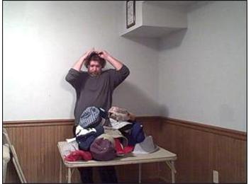 Most Hats Put On In One Minute | World Record | Brian Pankey