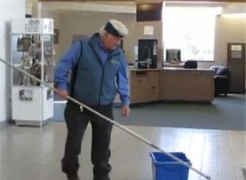 Longest Time To Balance A Recycling Box On Top Of A Pole On Chin ...