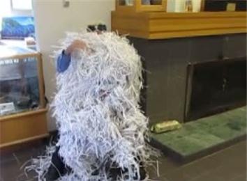 Largest Paper Beard | World Record | Doug McManaman