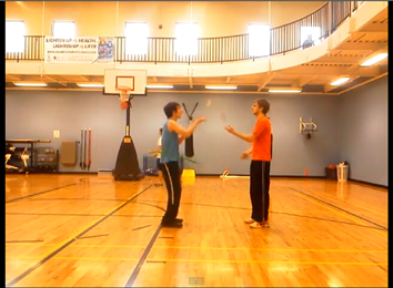 Most Passes While Juggling Three Balls In A Cascade Pattern While One ...