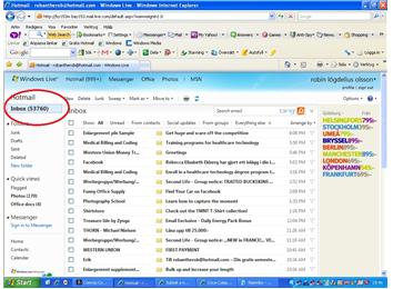 Most Unread Emails In An Inbox | World Record | Robin Olsson