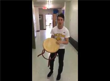Most Spins On A Wooden Stool In 30 Seconds | World Record | Xavier Nadeau