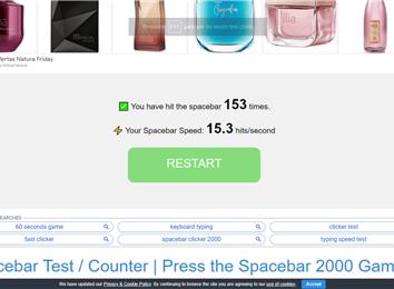 Most Spacebar Presses In 10 Seconds | World Record | Pedro Alves