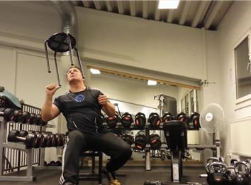 Longest Time Balancing A Metal Stool On Thumb | World Record | Thommy ...