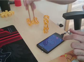 Tallest Dice Tower Stacked In Five Seconds Using Chopsticks | World ...