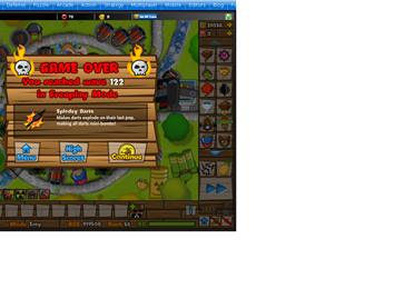 Highest Wave Reached On "Bloons Tower Defense 5" (Online) | World ...
