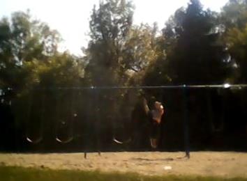 Longest Time Balancing On One Foot On A Swing With Leg Raised | World ...