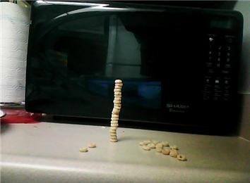 Tallest Honey Nut Cheerios Tower | World Record | Erik Earnest