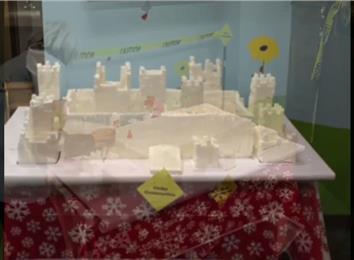 Largest Sugar Cube Castle | World Record | Kelly Slavik