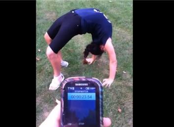 Longest Backbend | World Record | Taylor Morabito